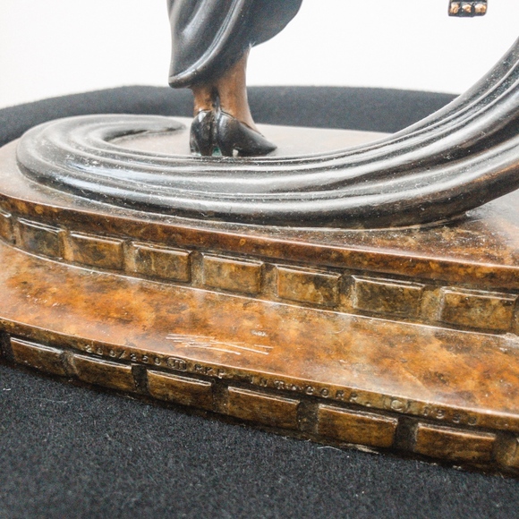 Erte | Art | Erte Sophisticated Lady Bronze Sculpture | Poshmark